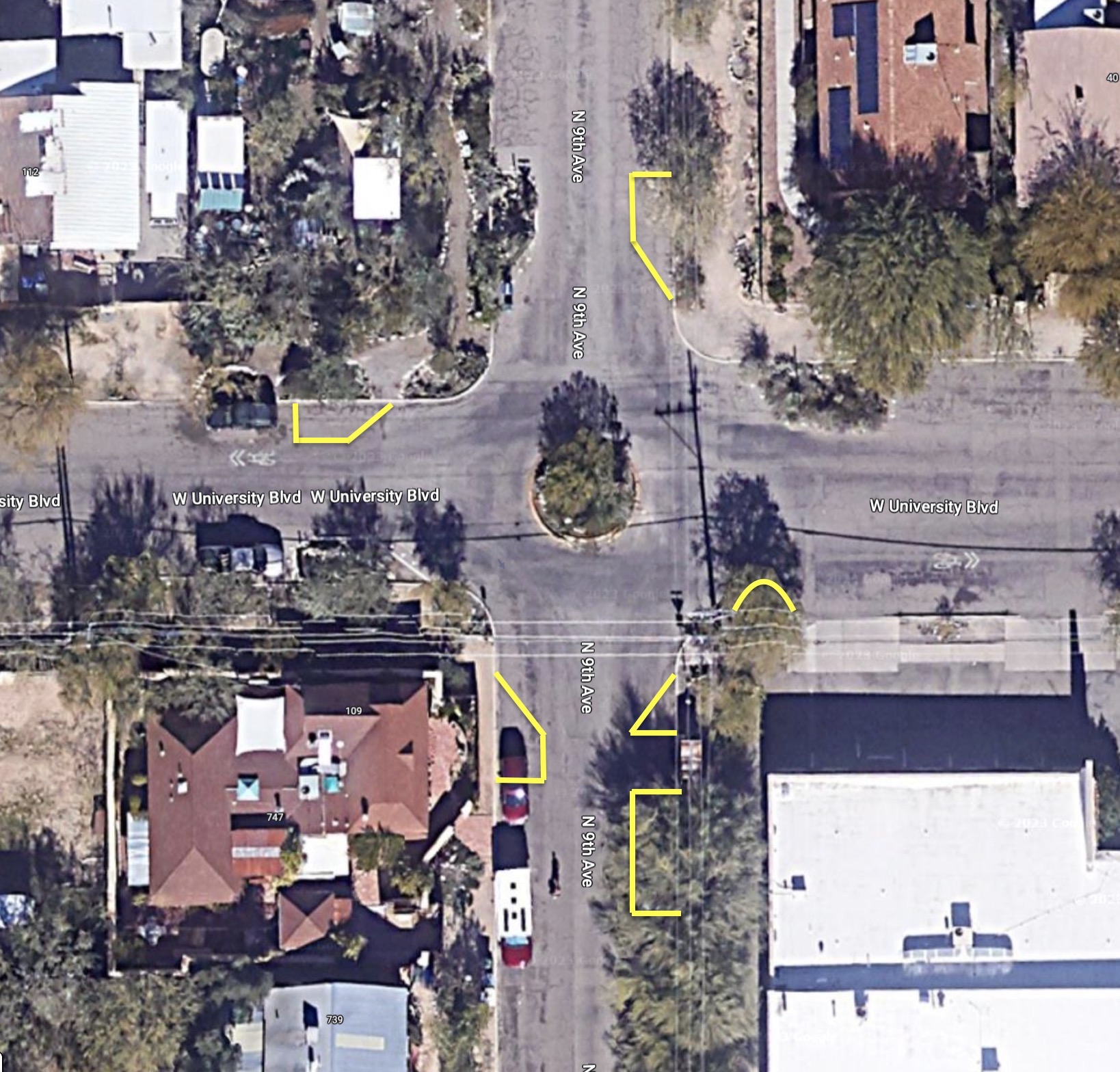 Striving to get more water-harvesting traffic-calming planted with ...